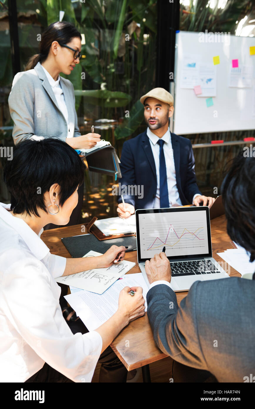 Business Corporate People Working Concept Stock Photo - Alamy
