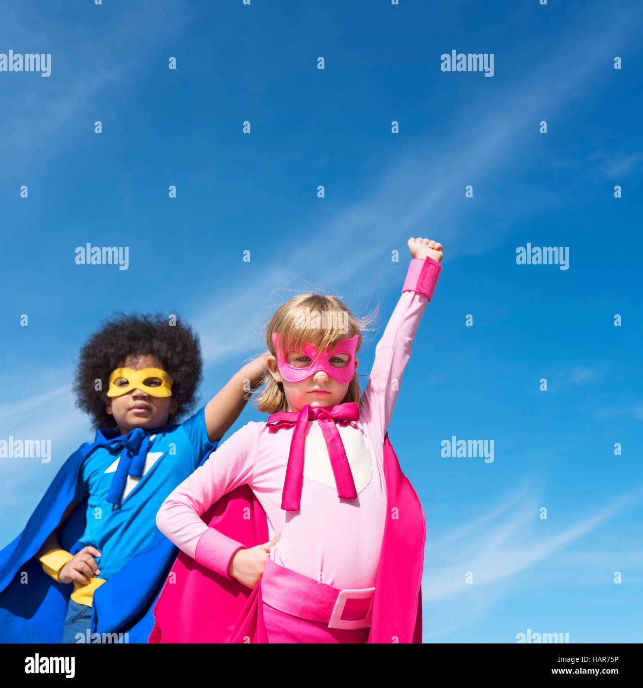 Children Childhood Super Hero Concept Stock Photo - Alamy