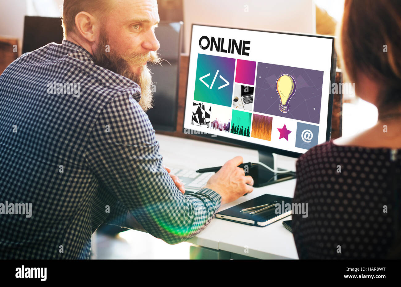 Homepage Website Coding Computer Networking Technology Concept Stock 8182