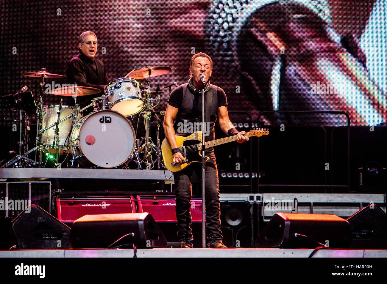 Milano, Italy. 05th July, 2016. Bruce Springsteen performs live at ...