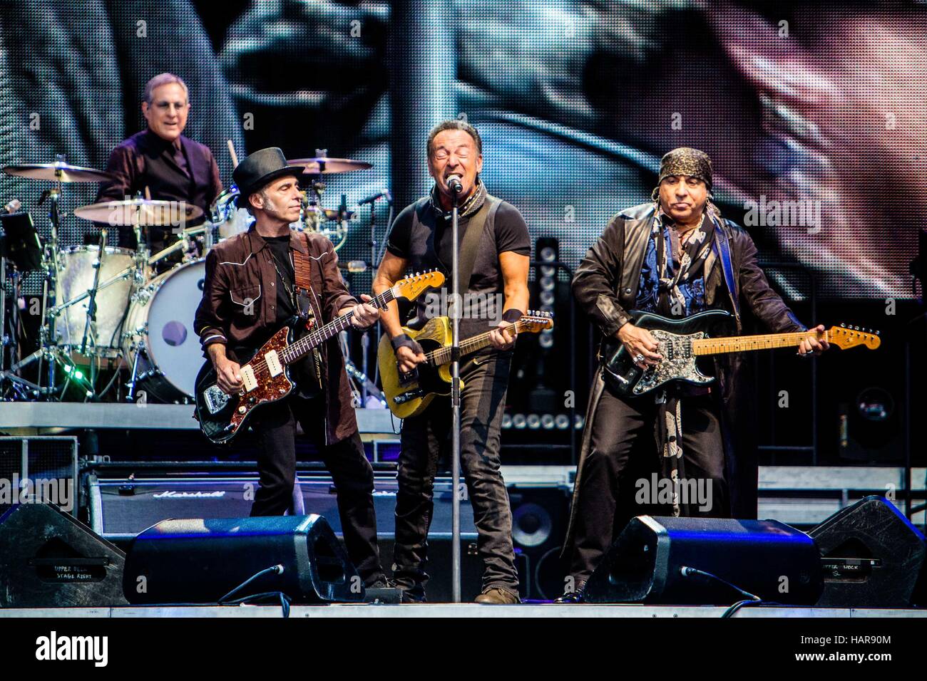 Milano, Italy. 05th July, 2016. Bruce Springsteen & The E Street Band ...