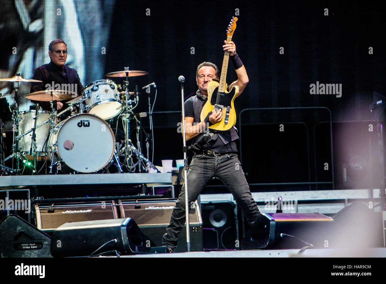 Milano, Italy. 05th July, 2016. Bruce Springsteen & The E Street Band ...