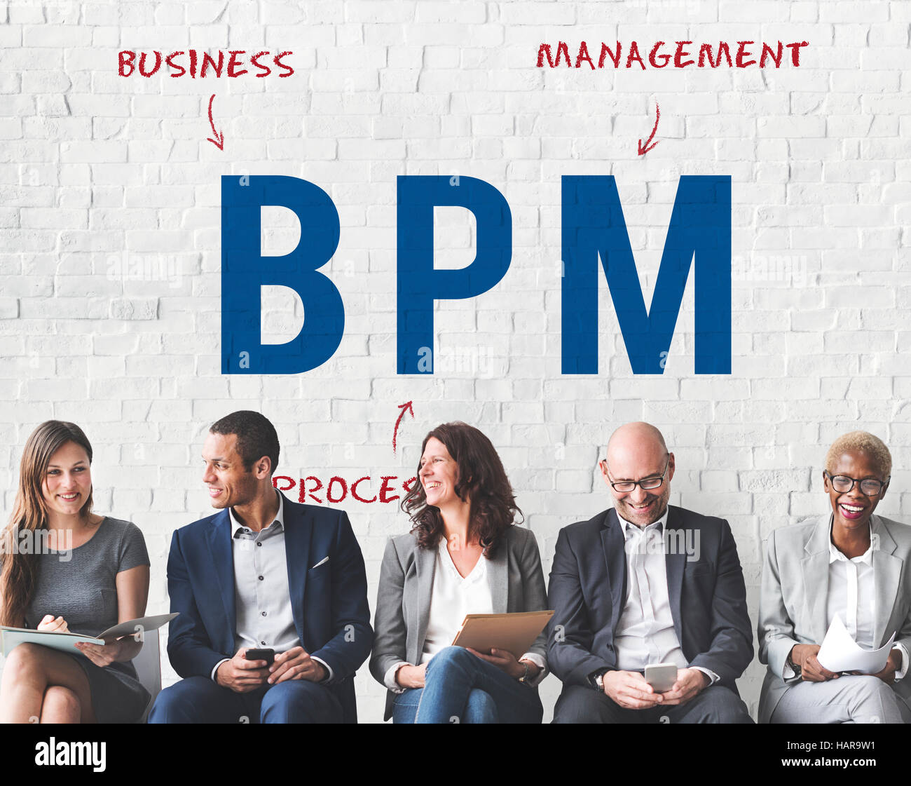 BPM Business Company Strategy Marketing Concept Stock Photo - Alamy