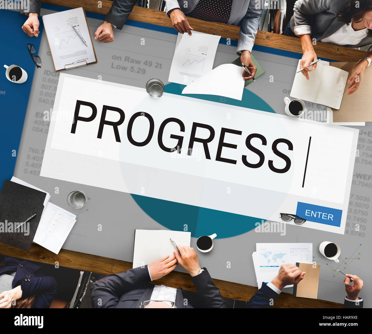Work progress administration hi-res stock photography and images - Alamy