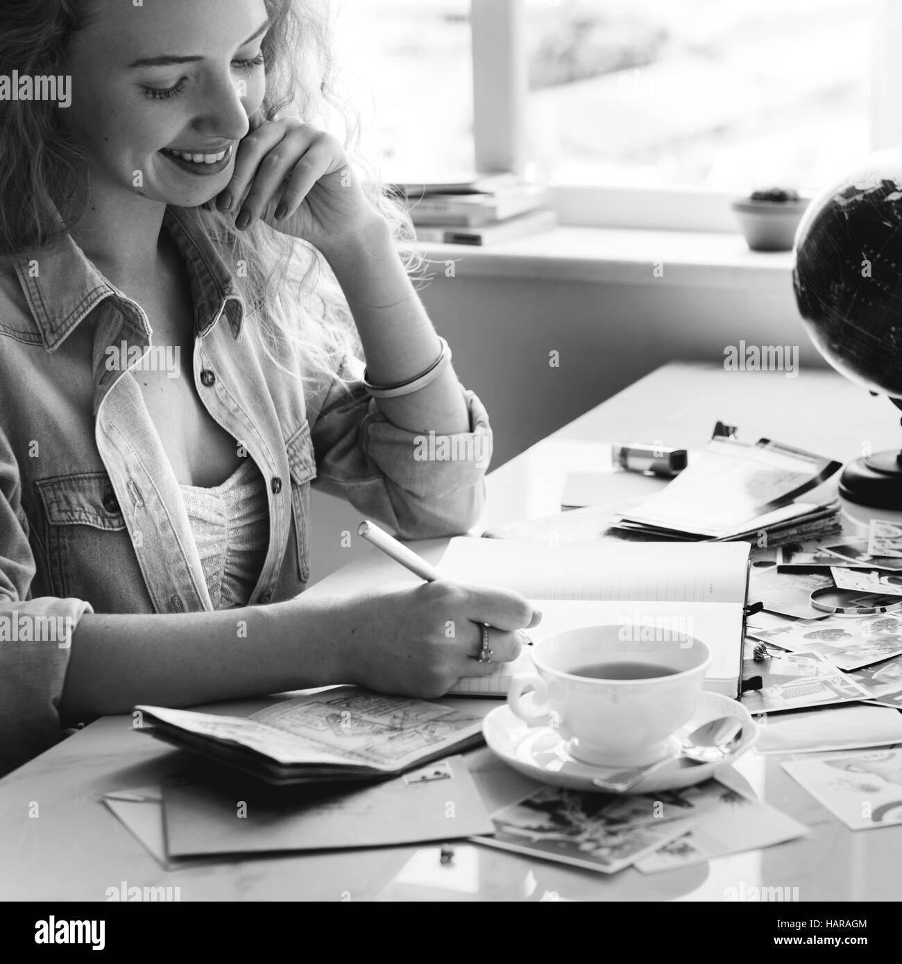 Written Women Female Girl Message Statement Concept Stock Photo - Alamy