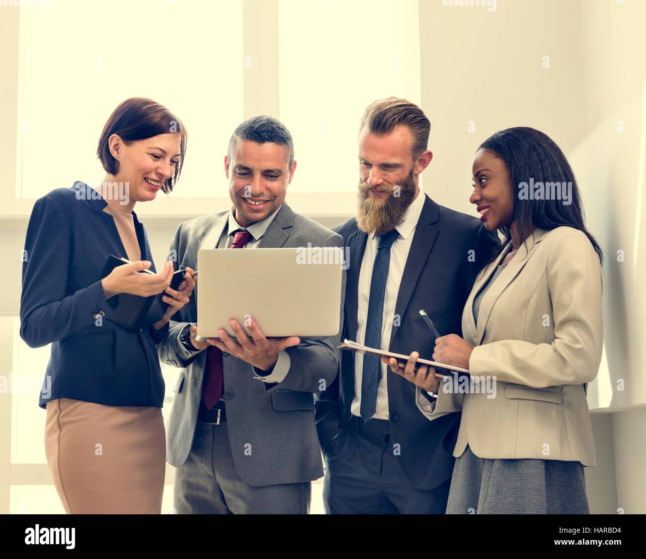 Business Team Working Research Planning Concept Stock Photo - Alamy