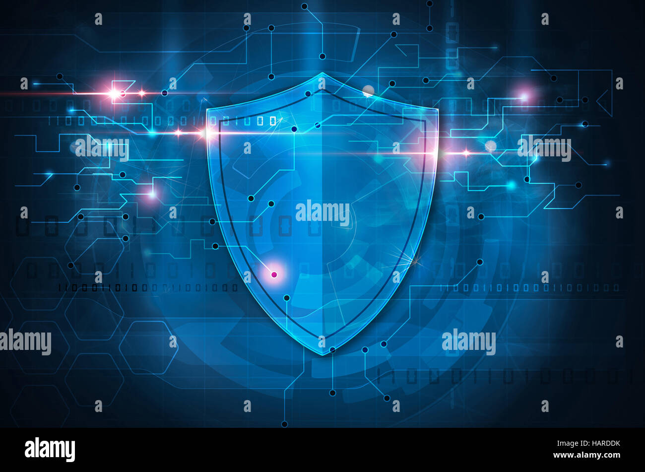 Antivirus shield hi-res stock photography and images - Alamy