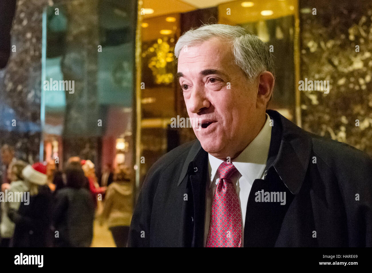 New York, United States. 02nd Dec, 2016. Retired U.S. Navy Rear Admiral ...