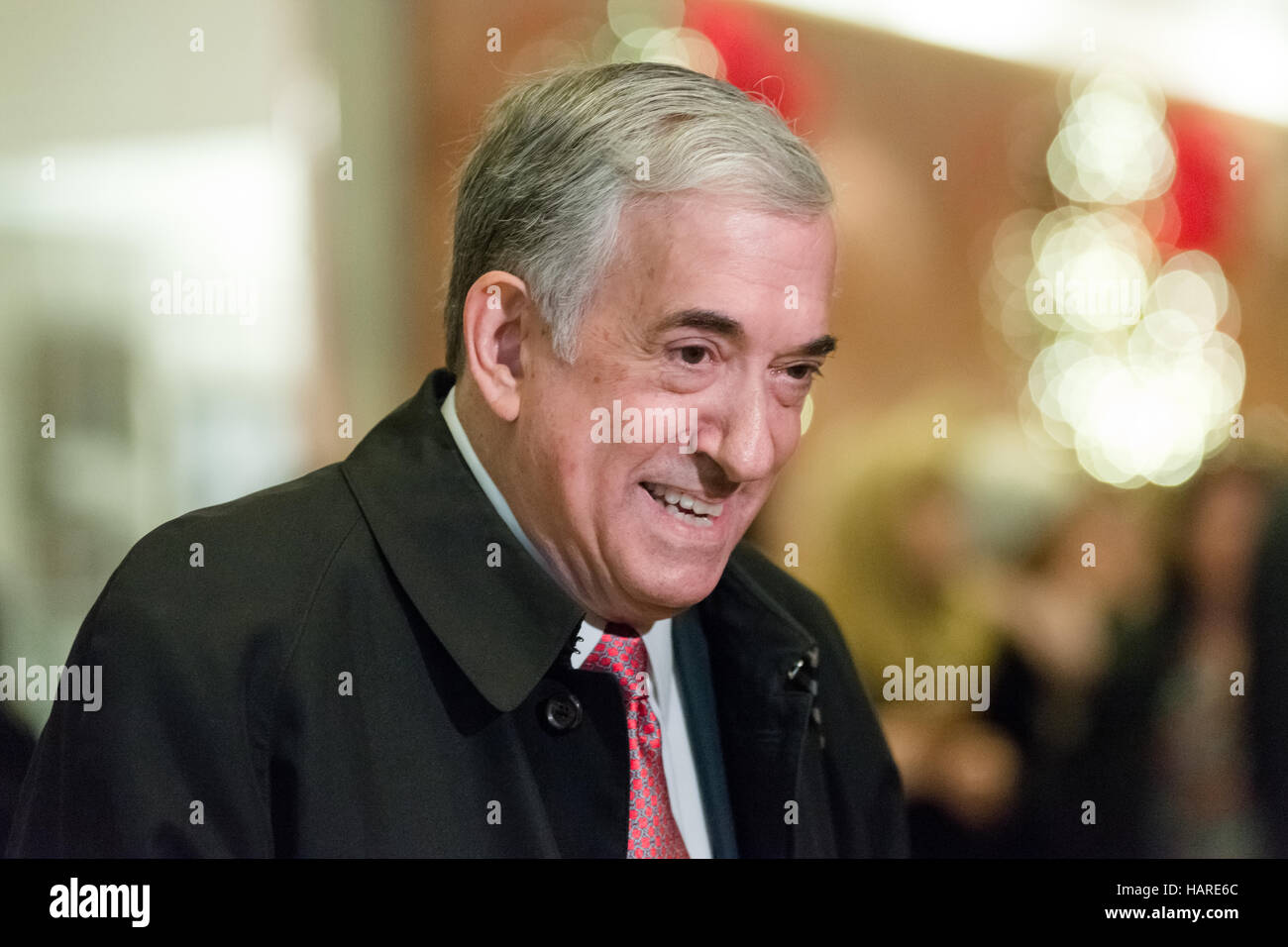 New York, United States. 02nd Dec, 2016. Retired U.S. Navy Rear Admiral ...