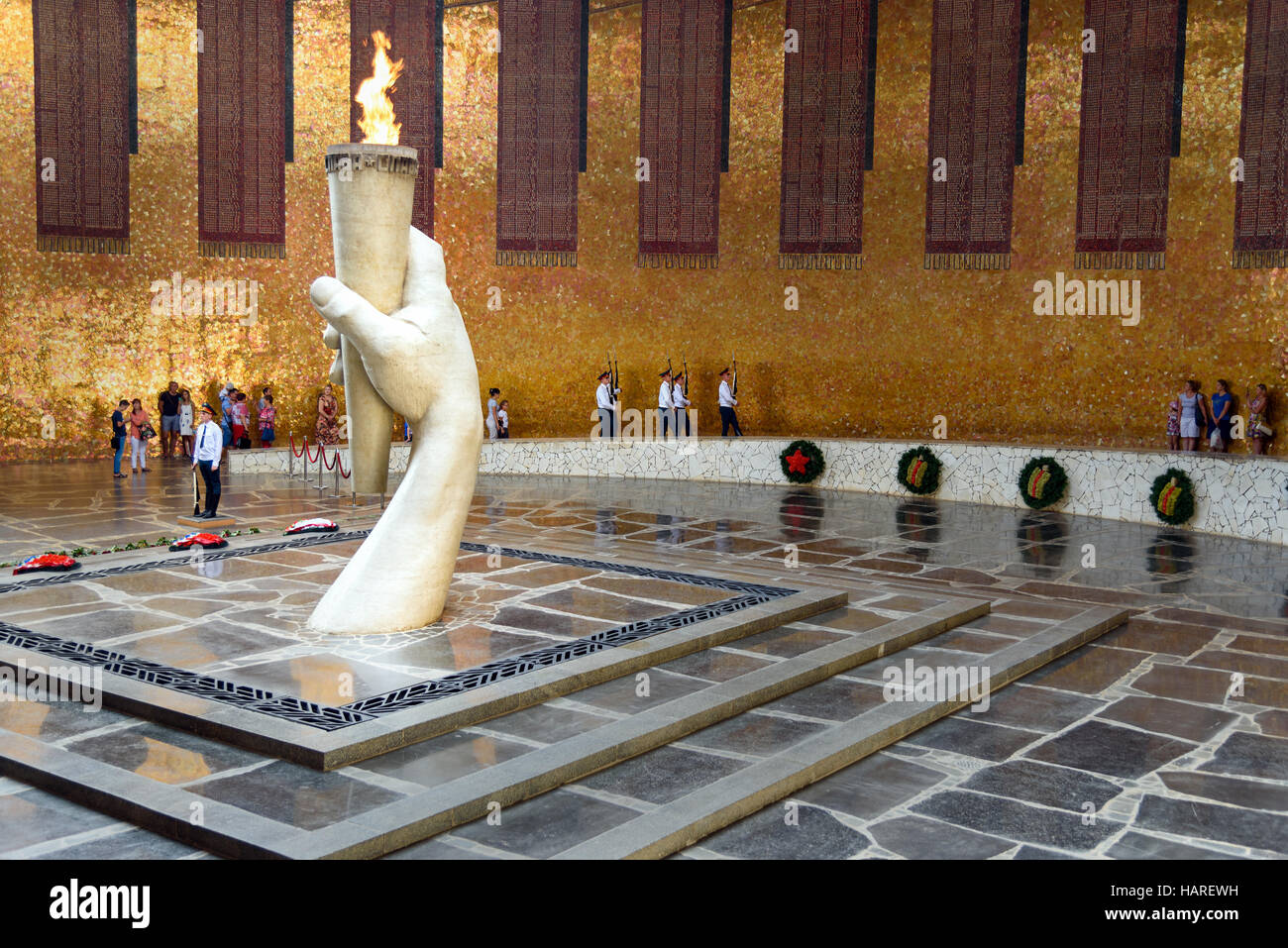 Volgograd russia military hall hi-res stock photography and images - Alamy