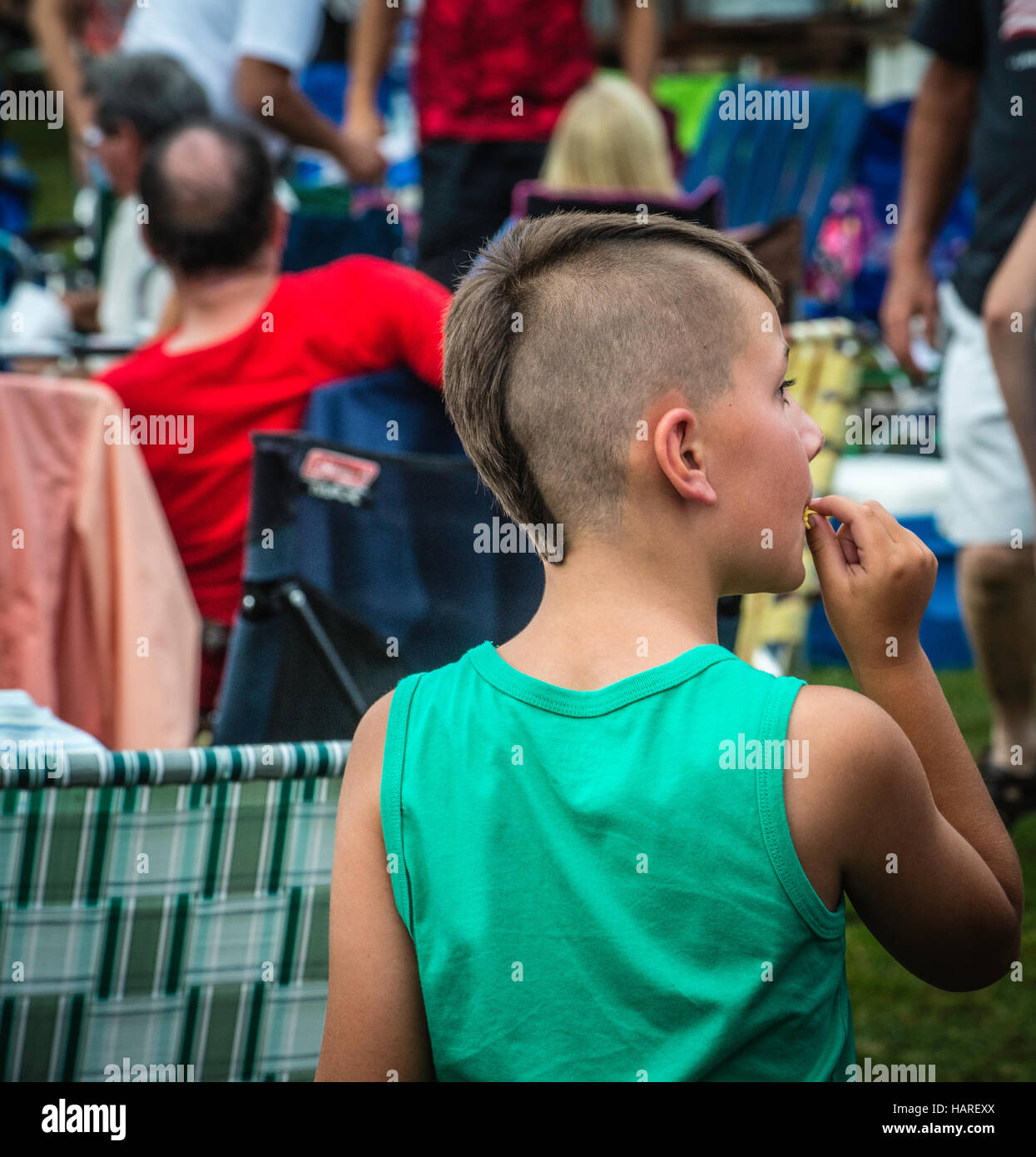 Washington boro tomato festival Stock Photo - Alamy