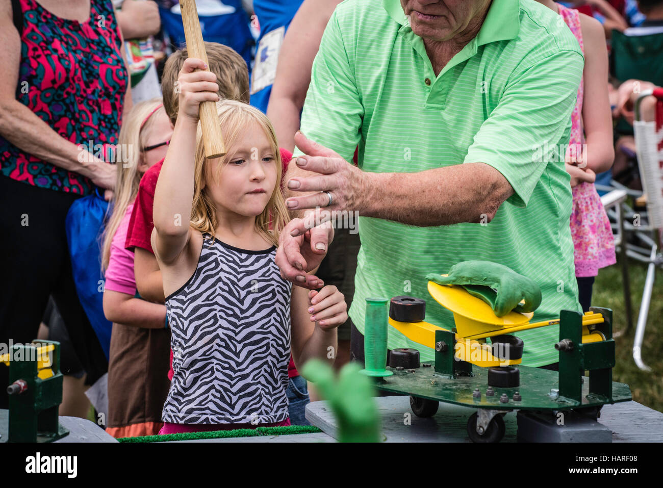 Washington boro tomato festival Stock Photo - Alamy