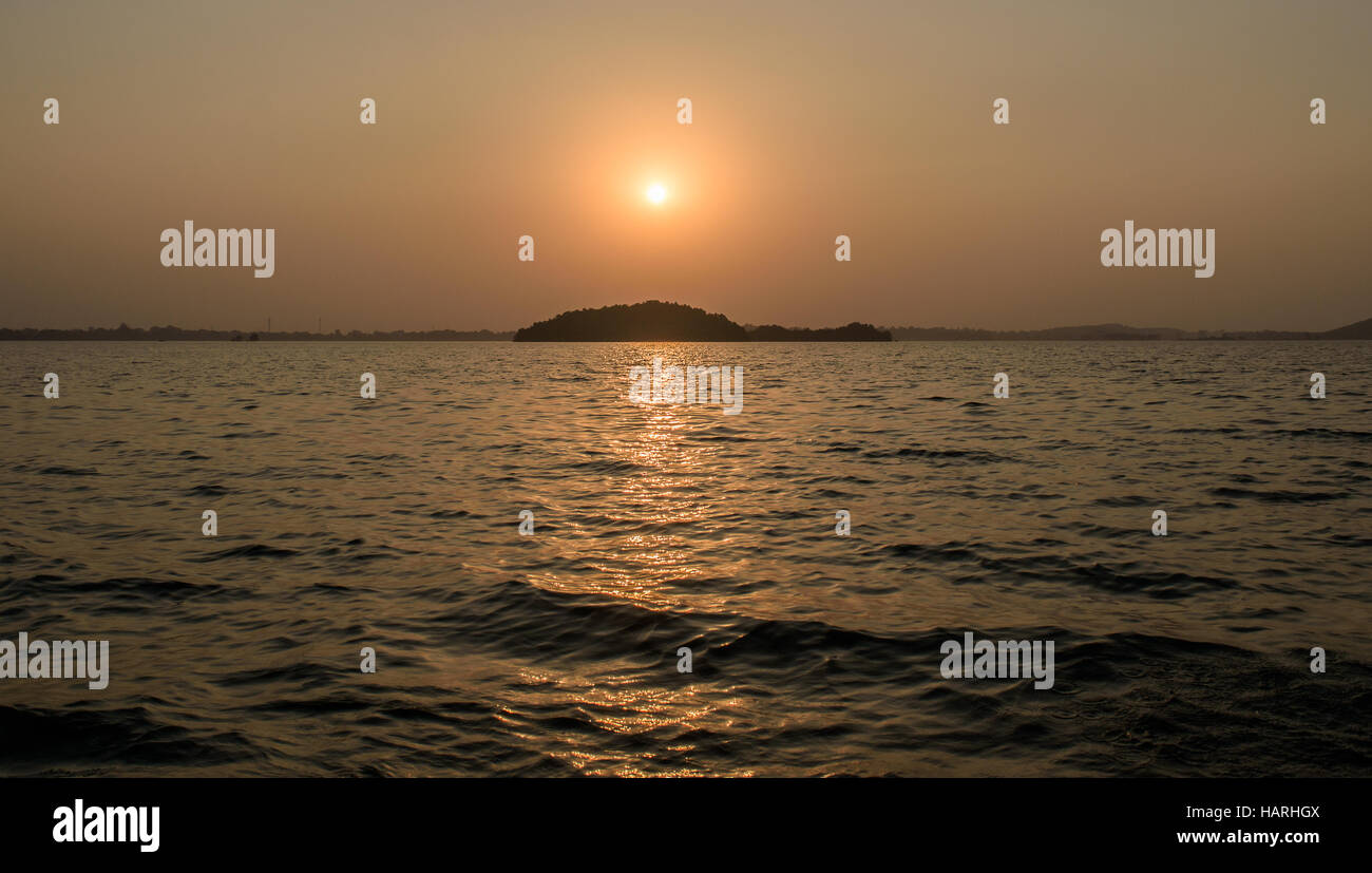 at the time of Sunset Stock Photo - Alamy