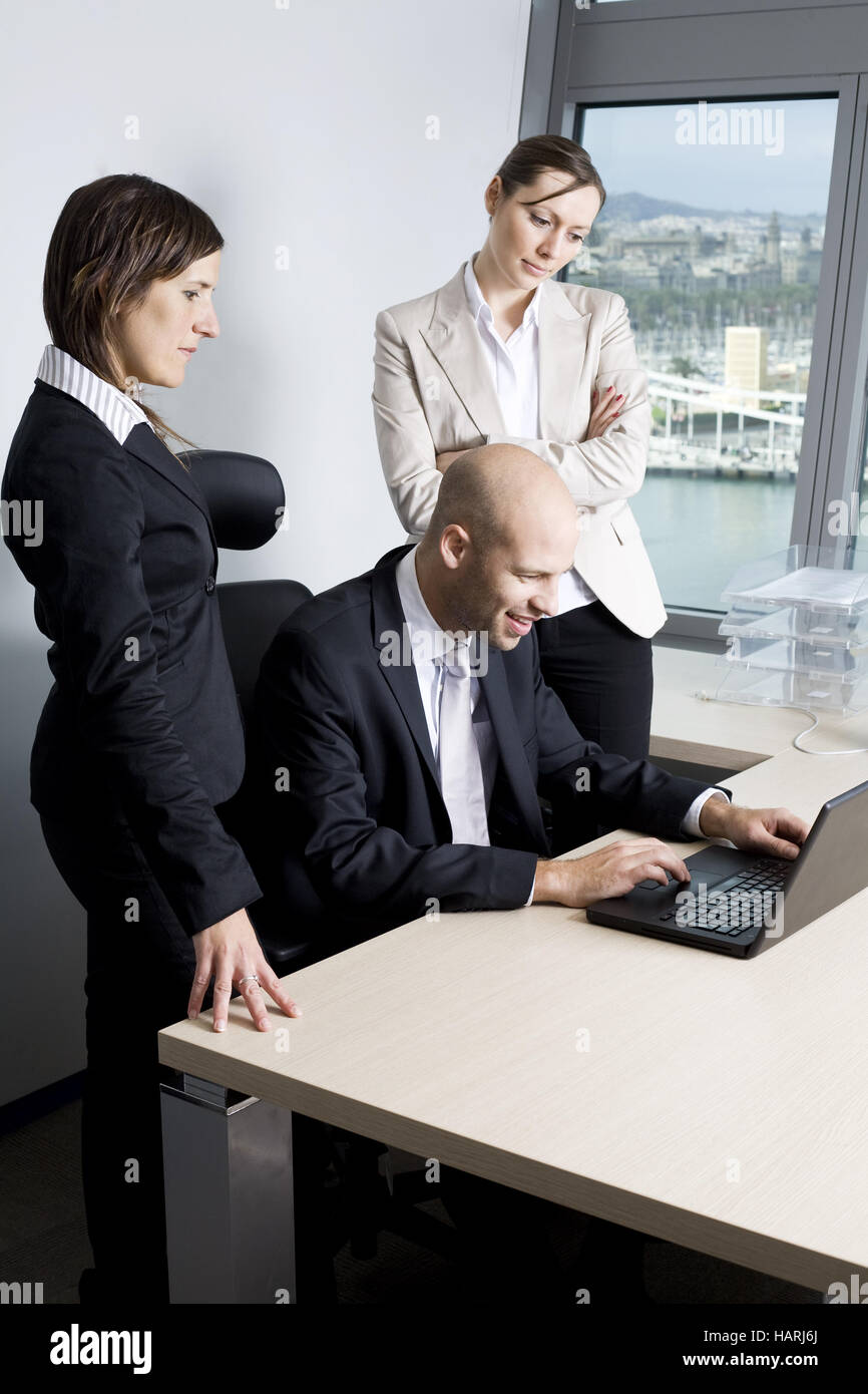 Team three people hi-res stock photography and images - Alamy