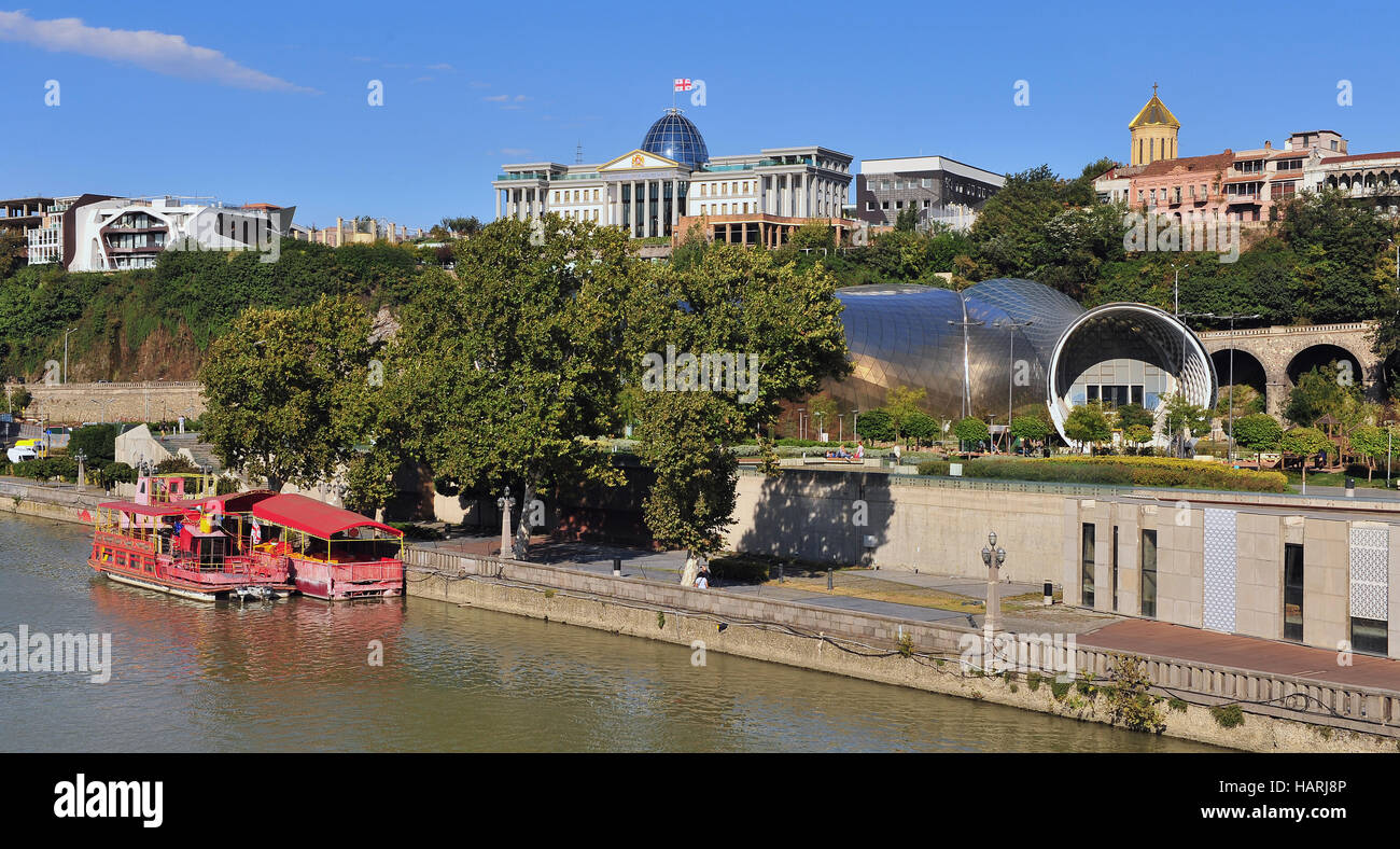 City centre of Tbilisi, capital of Georgia Stock Photo - Alamy