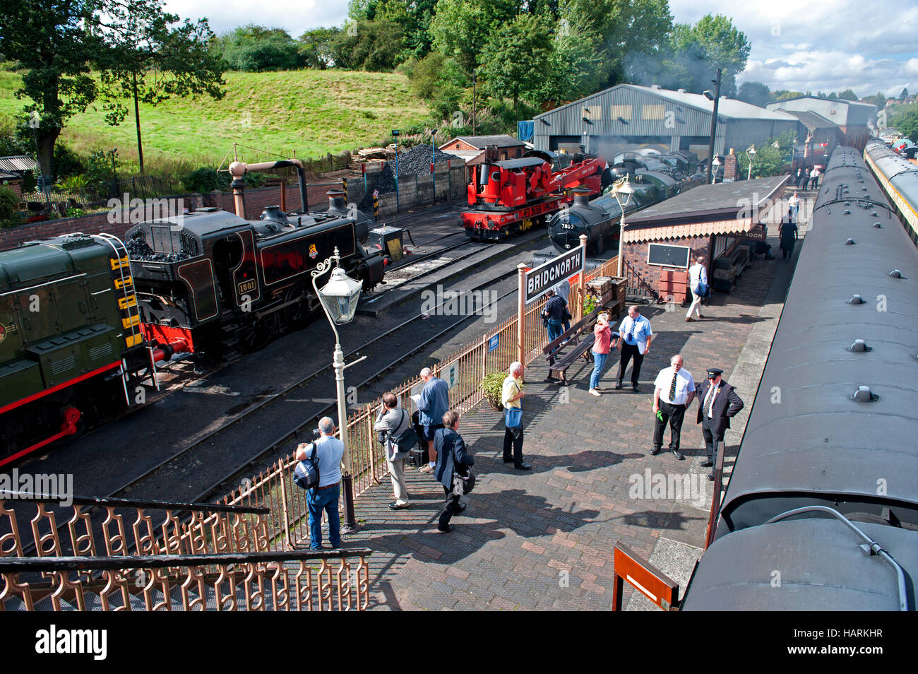 British steam locomotive depot hi-res stock photography and images - Alamy