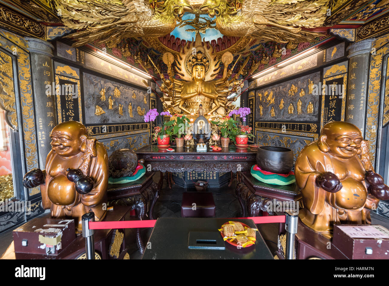 Guandu Temple, Baitou district, Taipei, Taiwan Stock Photo - Alamy