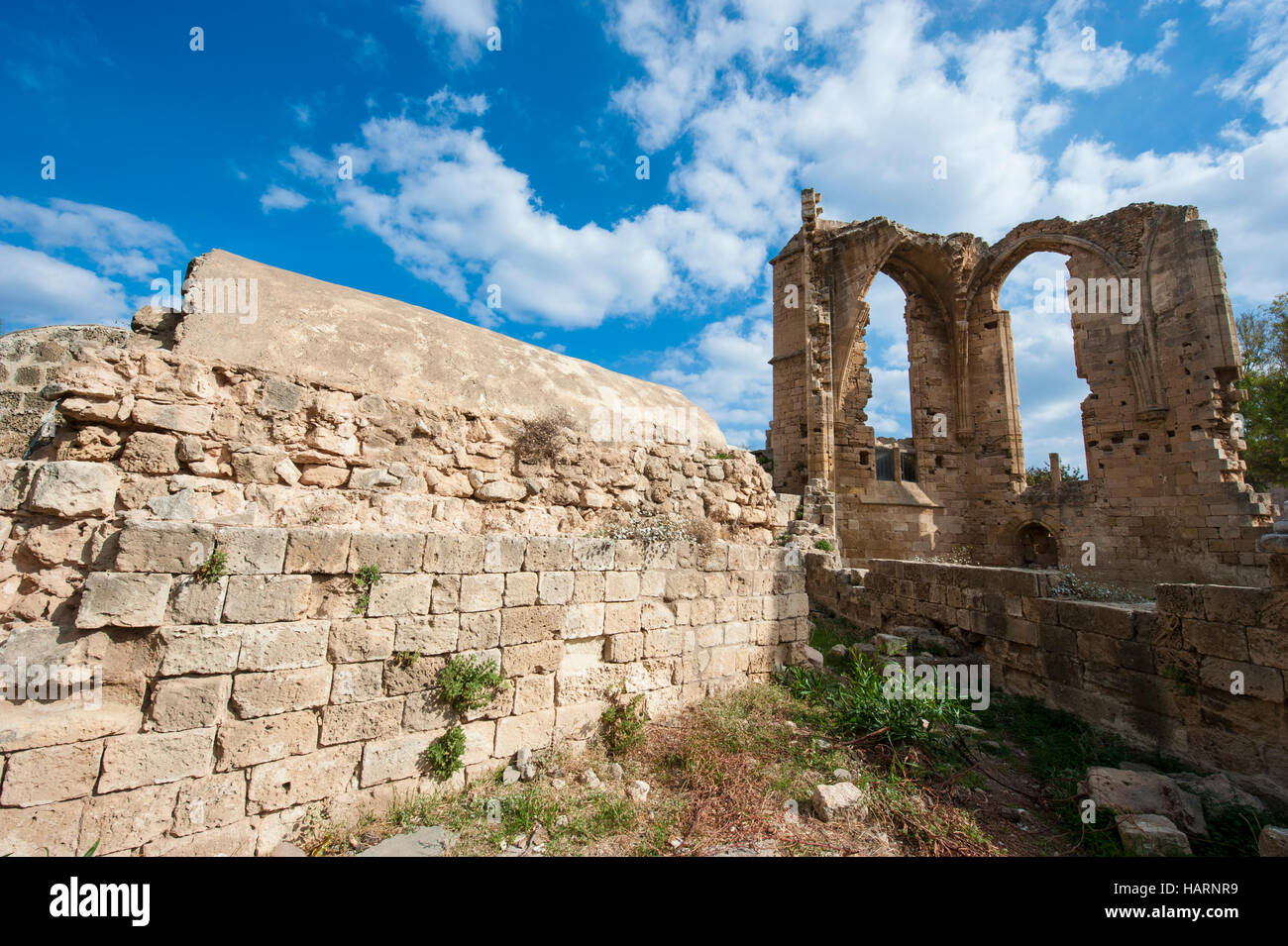 Church of Saint Francis in Famagusta, Northern Cyprus Stock Photo - Alamy