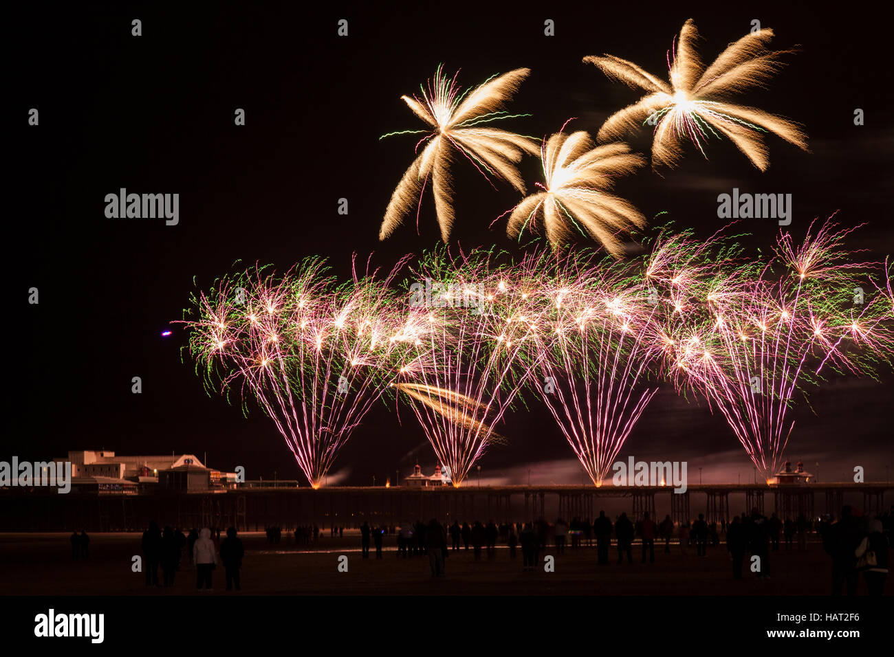Blackpool fireworks hi-res stock photography and images - Alamy