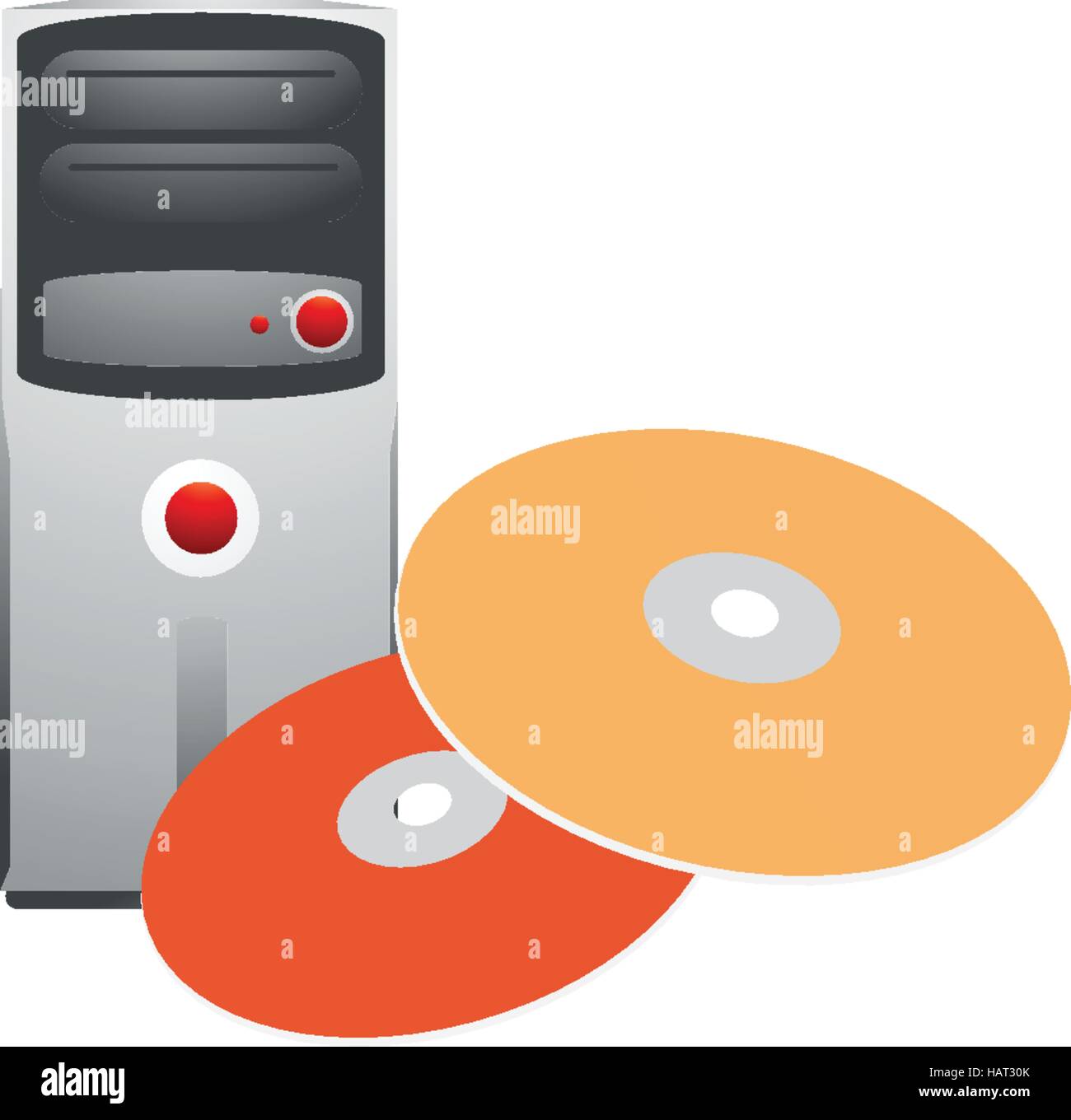 Cd player template Stock Vector Images - Alamy