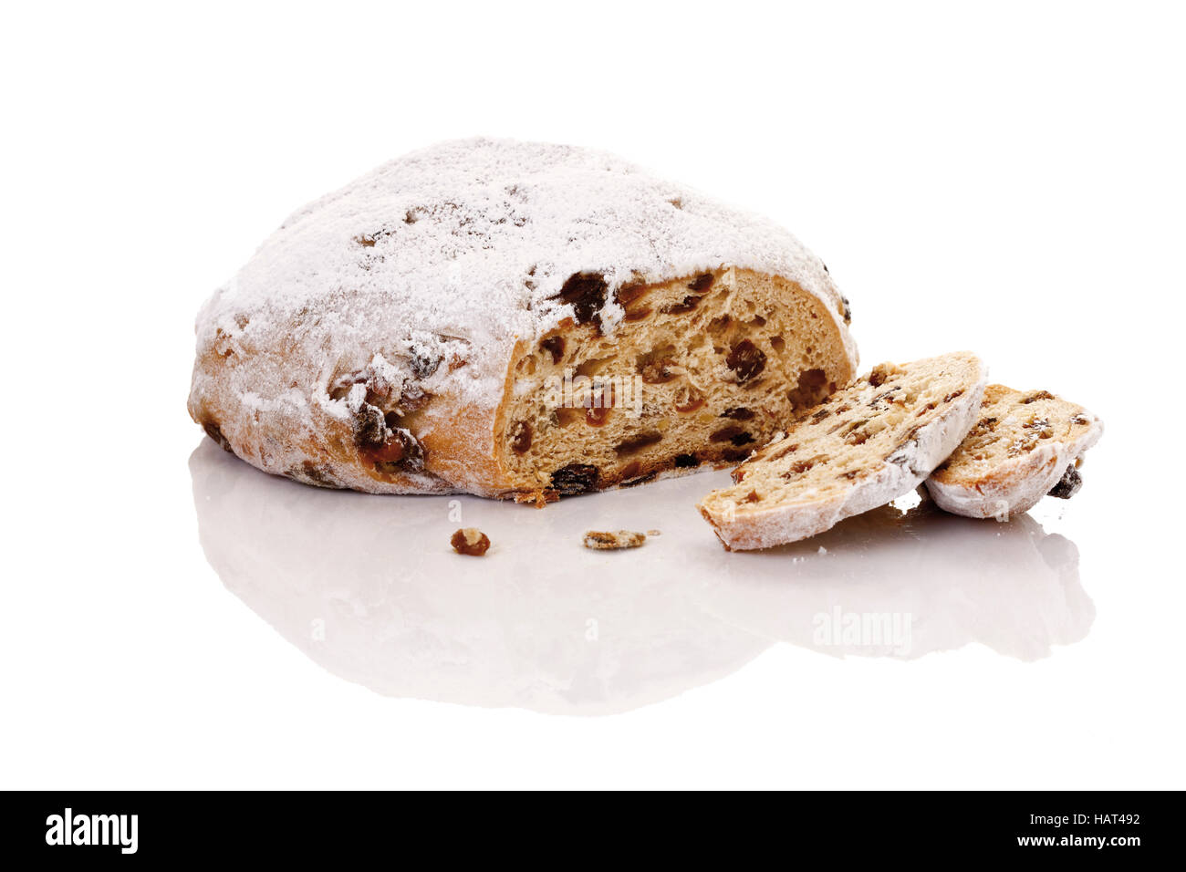 Sliced stollen Cut Out Stock Images & Pictures - Alamy