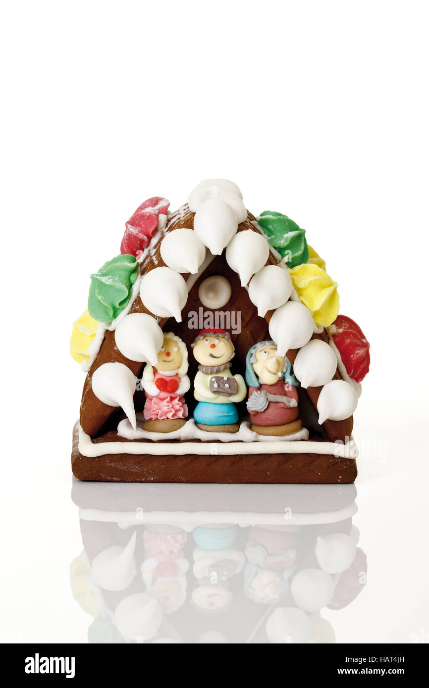 Gingerbread witch's house Stock Photo - Alamy