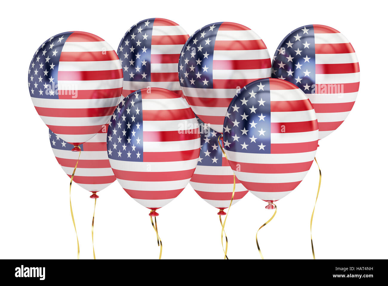 4 july celebration usa balloons High Resolution Stock Photography and ...