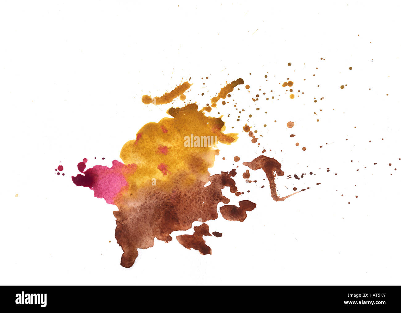 Watercolor texture of stains Stock Photo - Alamy