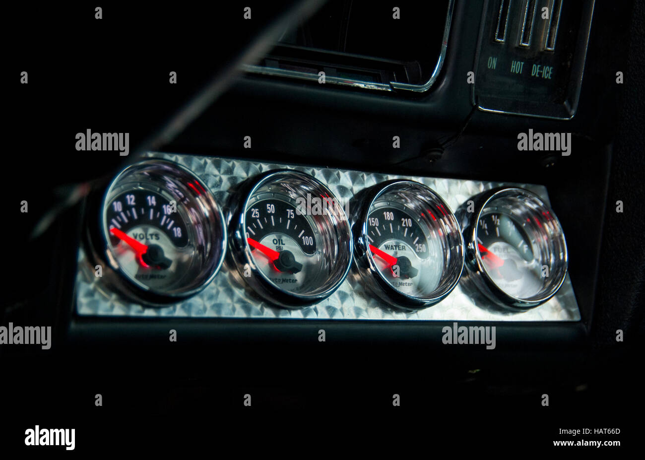 Muscle car dashboard hi-res stock photography and images - Alamy