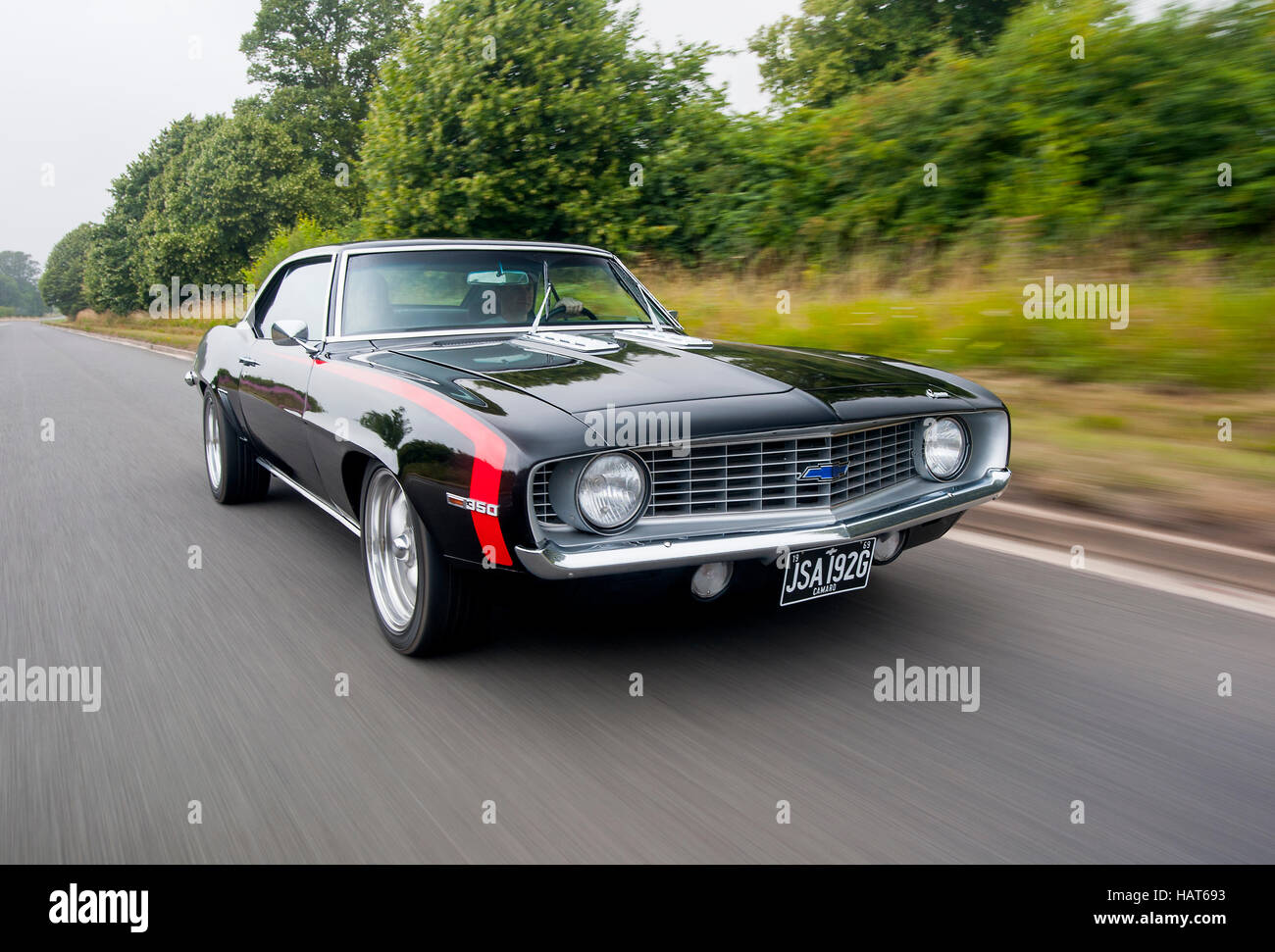 1969 Chevrolet Camaro muscle car Stock Photo - Alamy