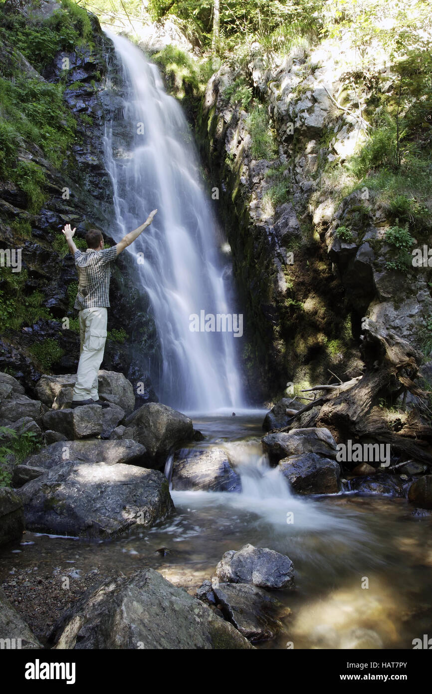 Human waterfalls hi-res stock photography and images - Alamy
