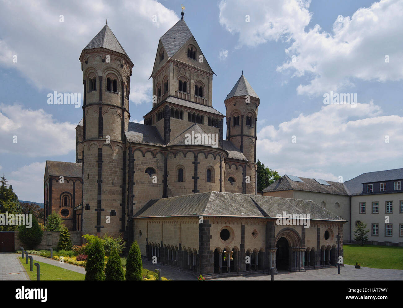 Abteikirche romanisch hi-res stock photography and images - Alamy