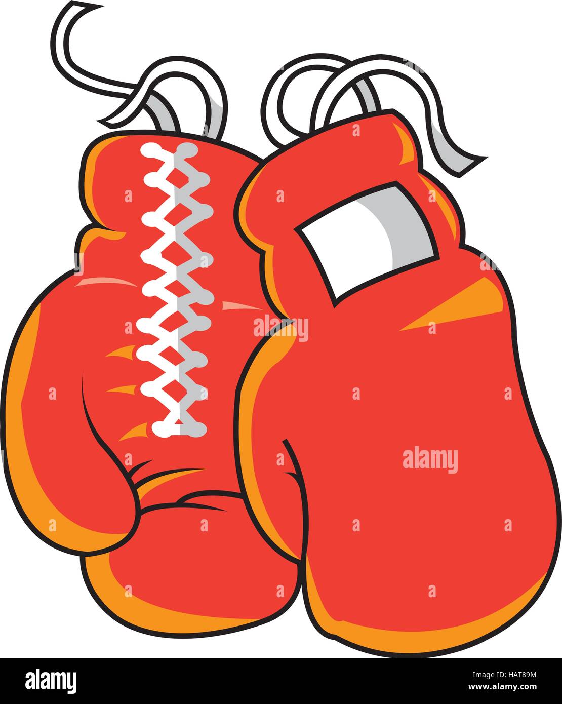 Painting boxing Cut Out Stock Images & Pictures - Alamy
