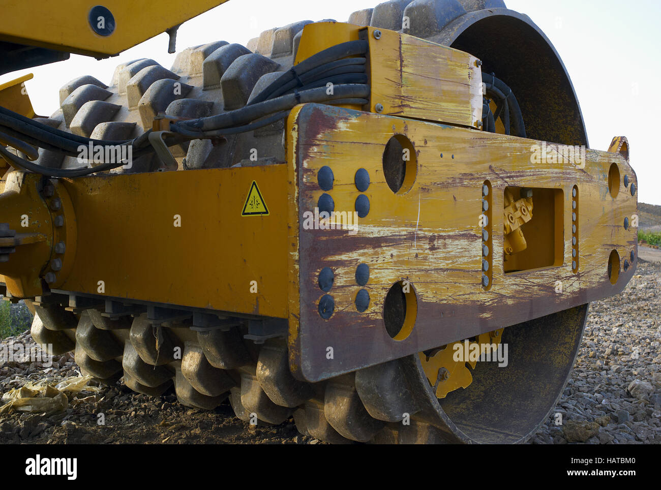 Front roller dump vehicle (roller train Stock Photo - Alamy
