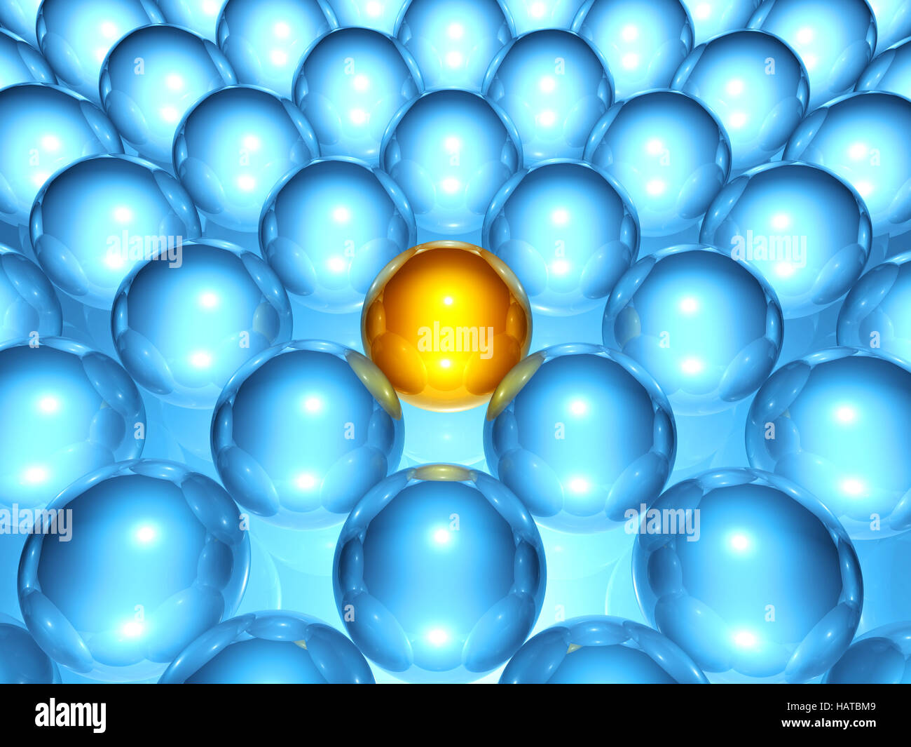 One is different Stock Photo - Alamy