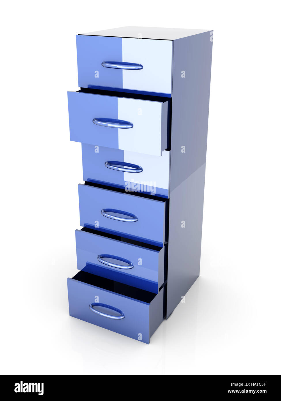 Digital file cabinet Cut Out Stock Images & Pictures - Alamy