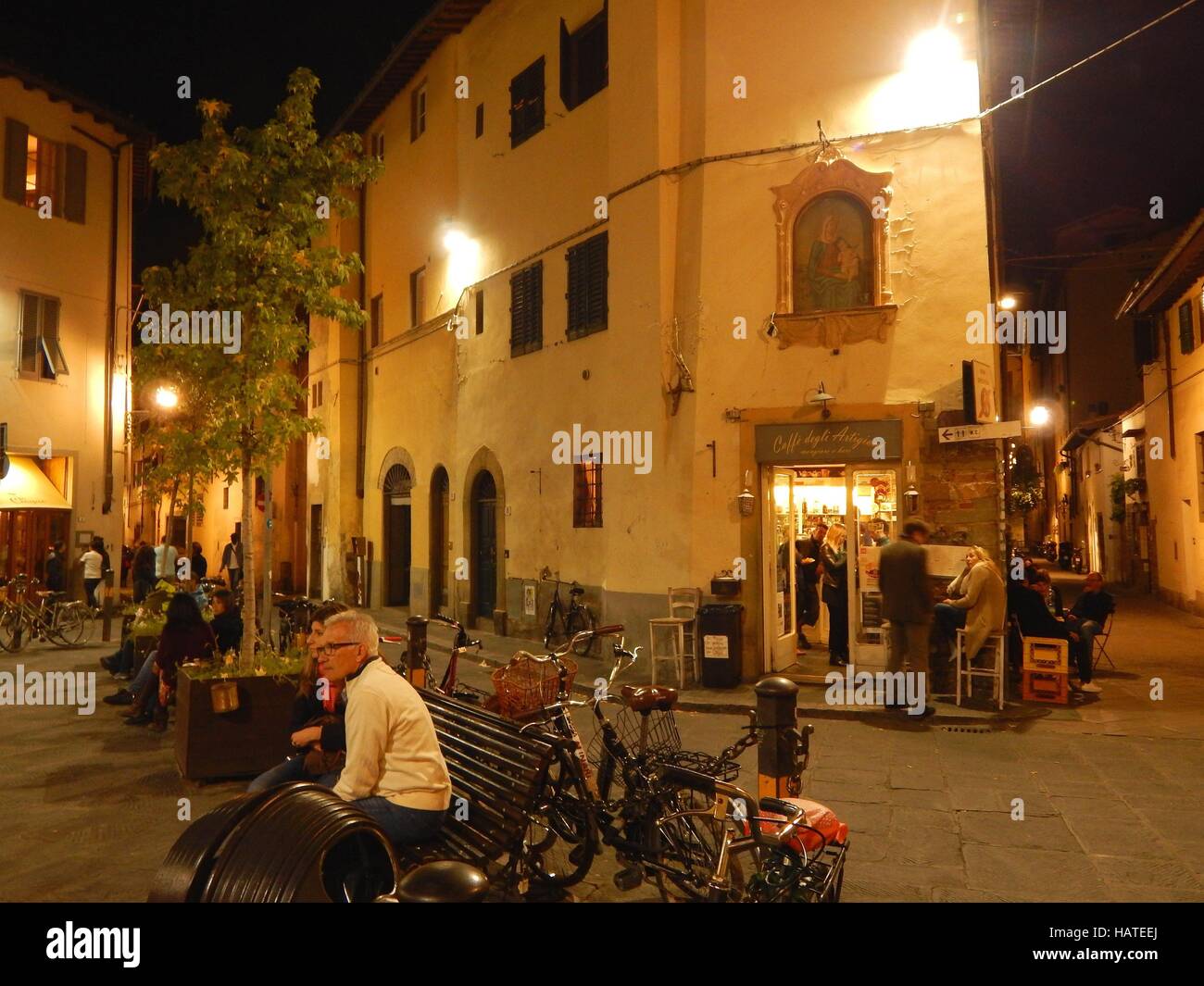 Florence night bar hi-res stock photography and images - Alamy