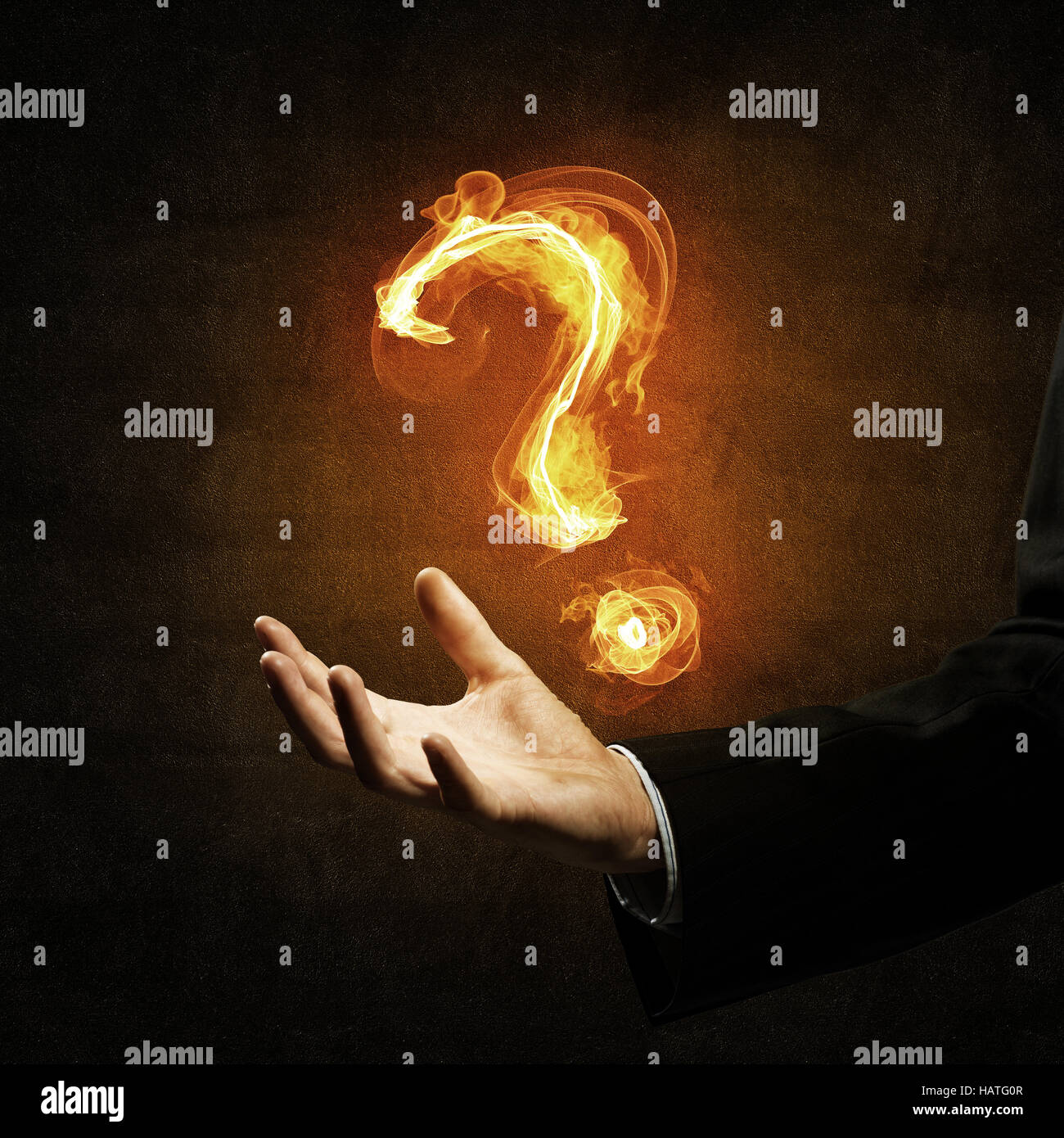 Question light sign Stock Photo - Alamy