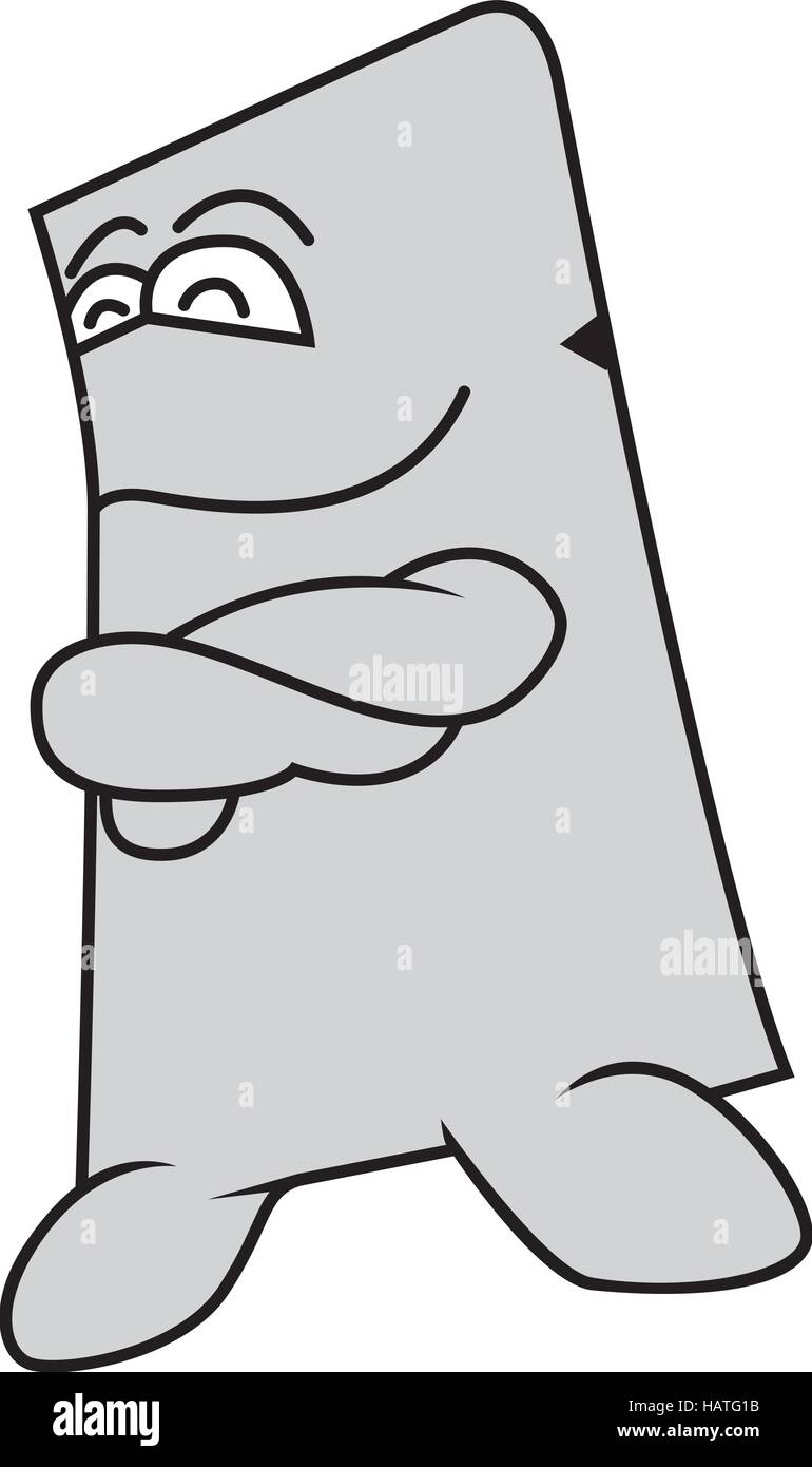 Anthropomorphic painting Stock Vector Images - Alamy