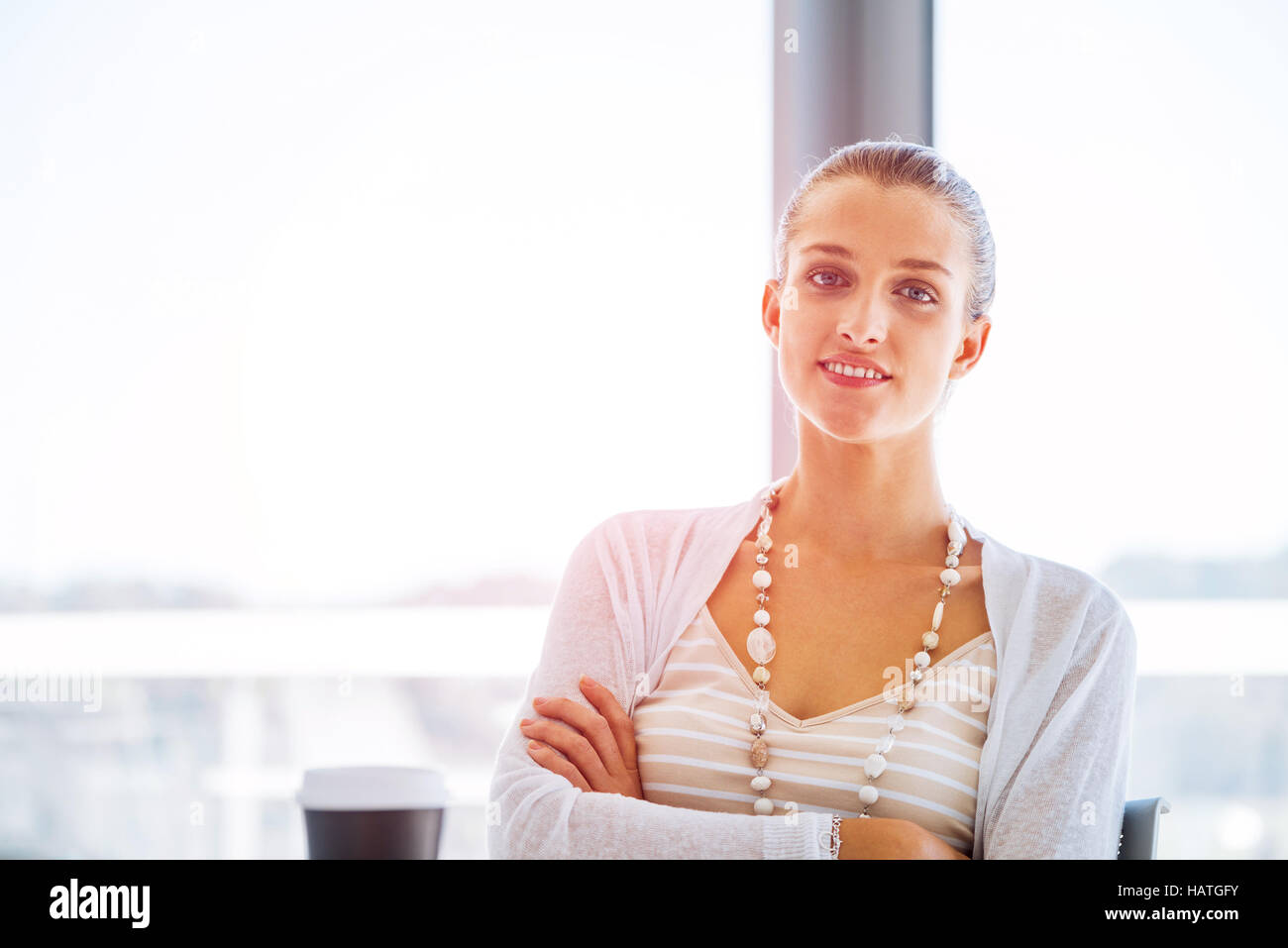 Elegant office worker Stock Photo - Alamy