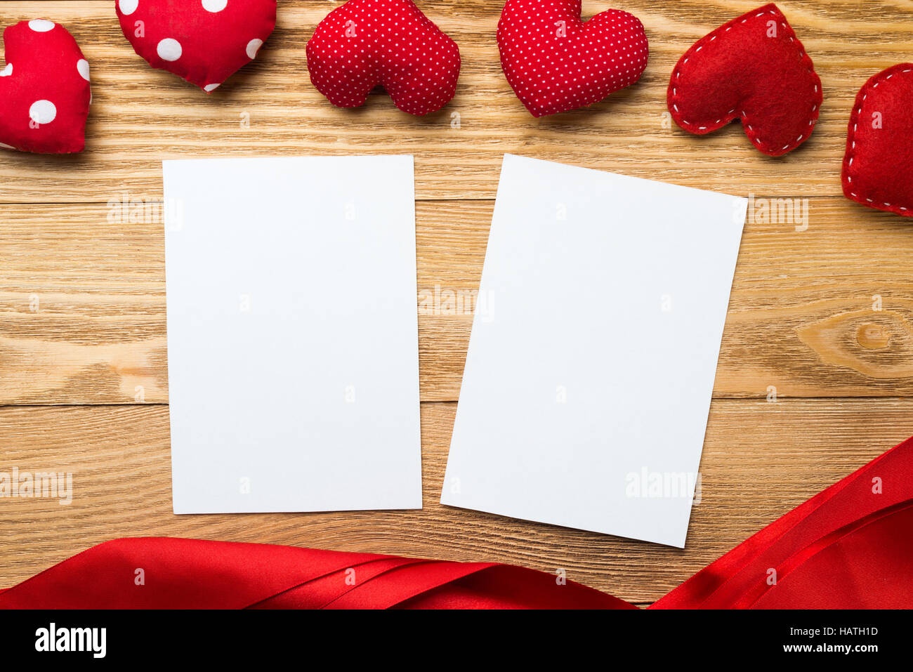 Blank paper for writing message Stock Photo - Alamy