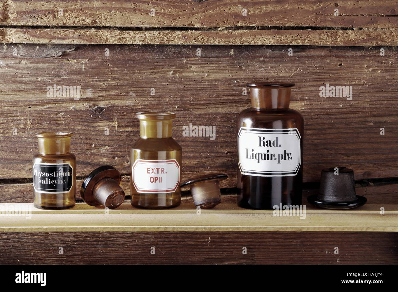 old medicine bottles Stock Photo - Alamy