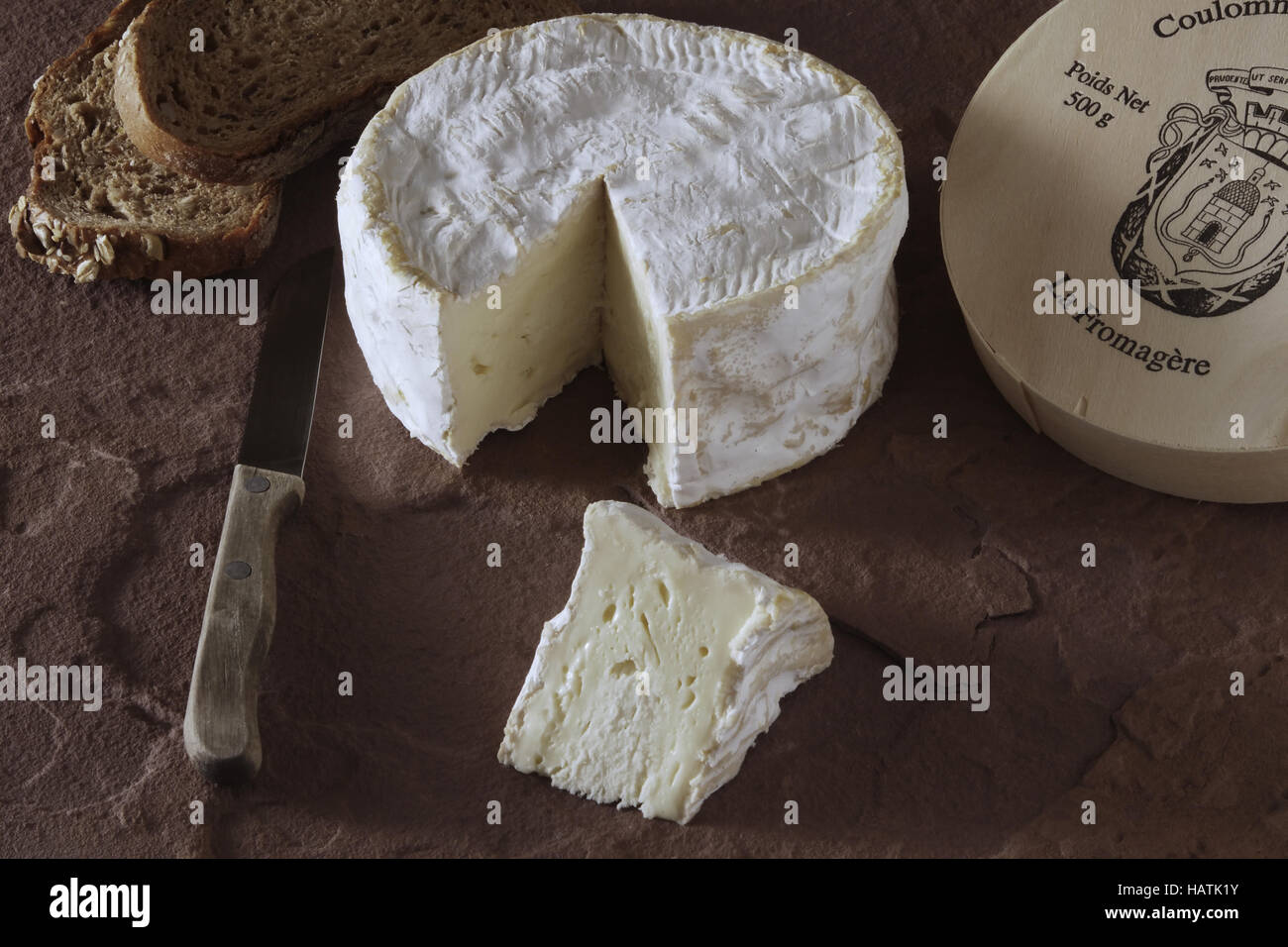 french soft cheese Stock Photo - Alamy