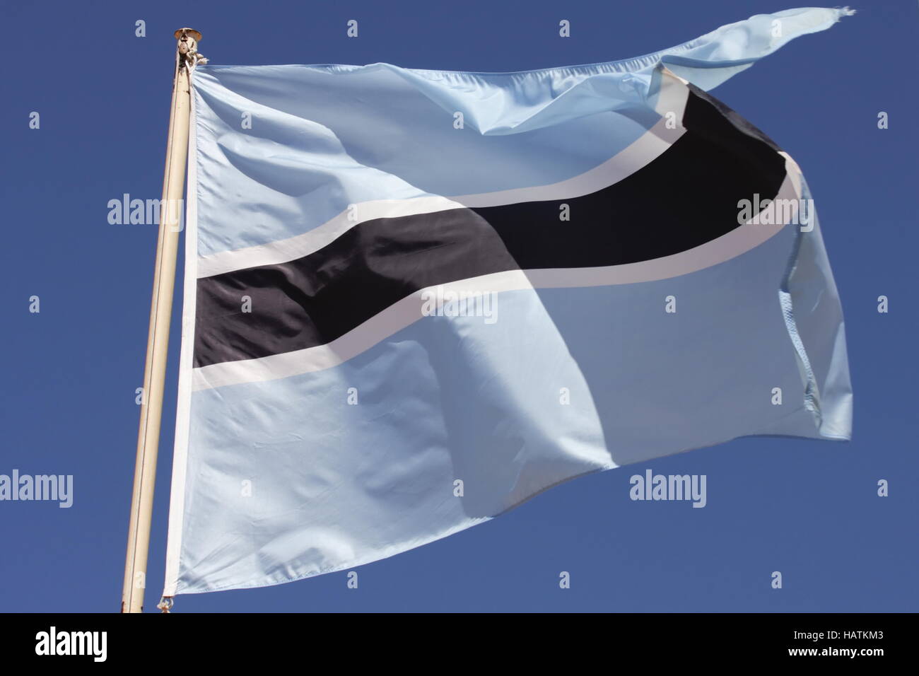 Botswana national flag hi-res stock photography and images - Alamy