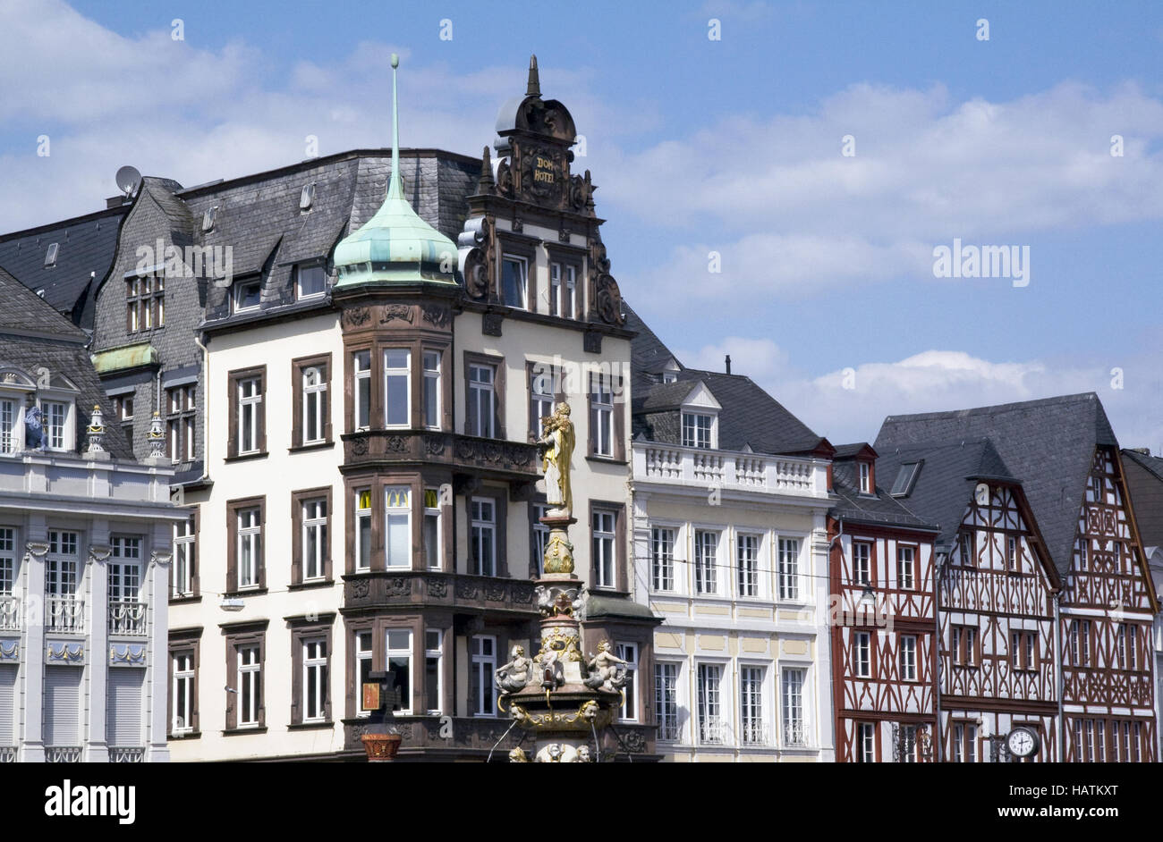 Central Market, Treves, Germany Stock Photo - Alamy