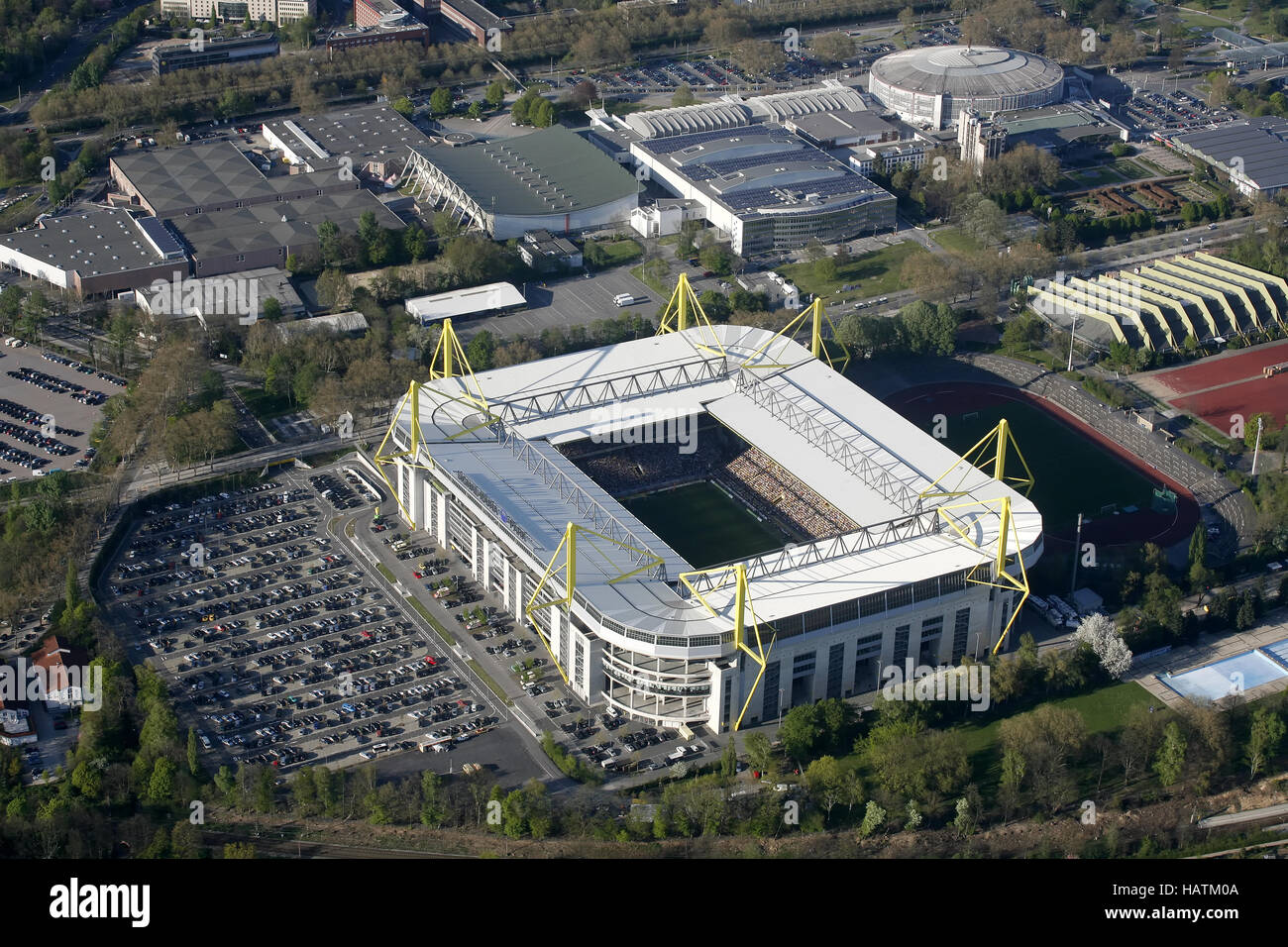 Football Stadium Borussia Dortmund Stock Photo - Alamy