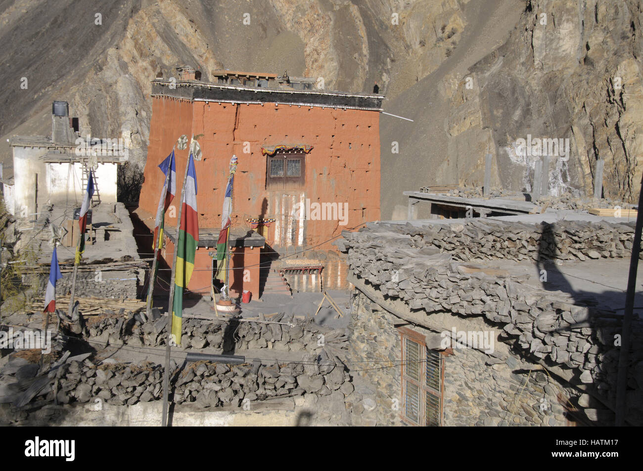 Gompa monastery thupten samphel ling hi-res stock photography and ...