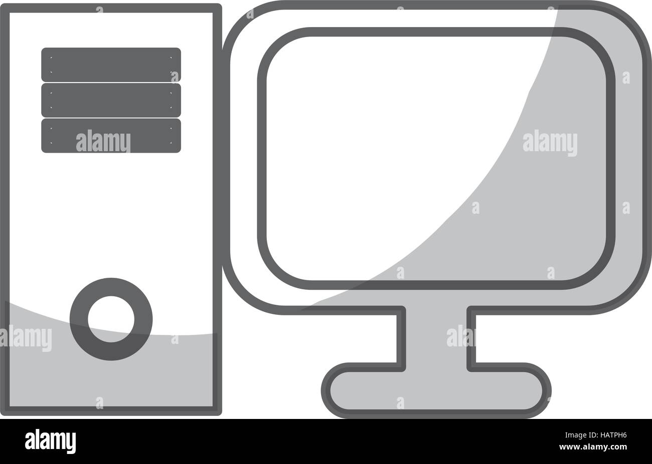 computer device icon Stock Vector Image & Art - Alamy