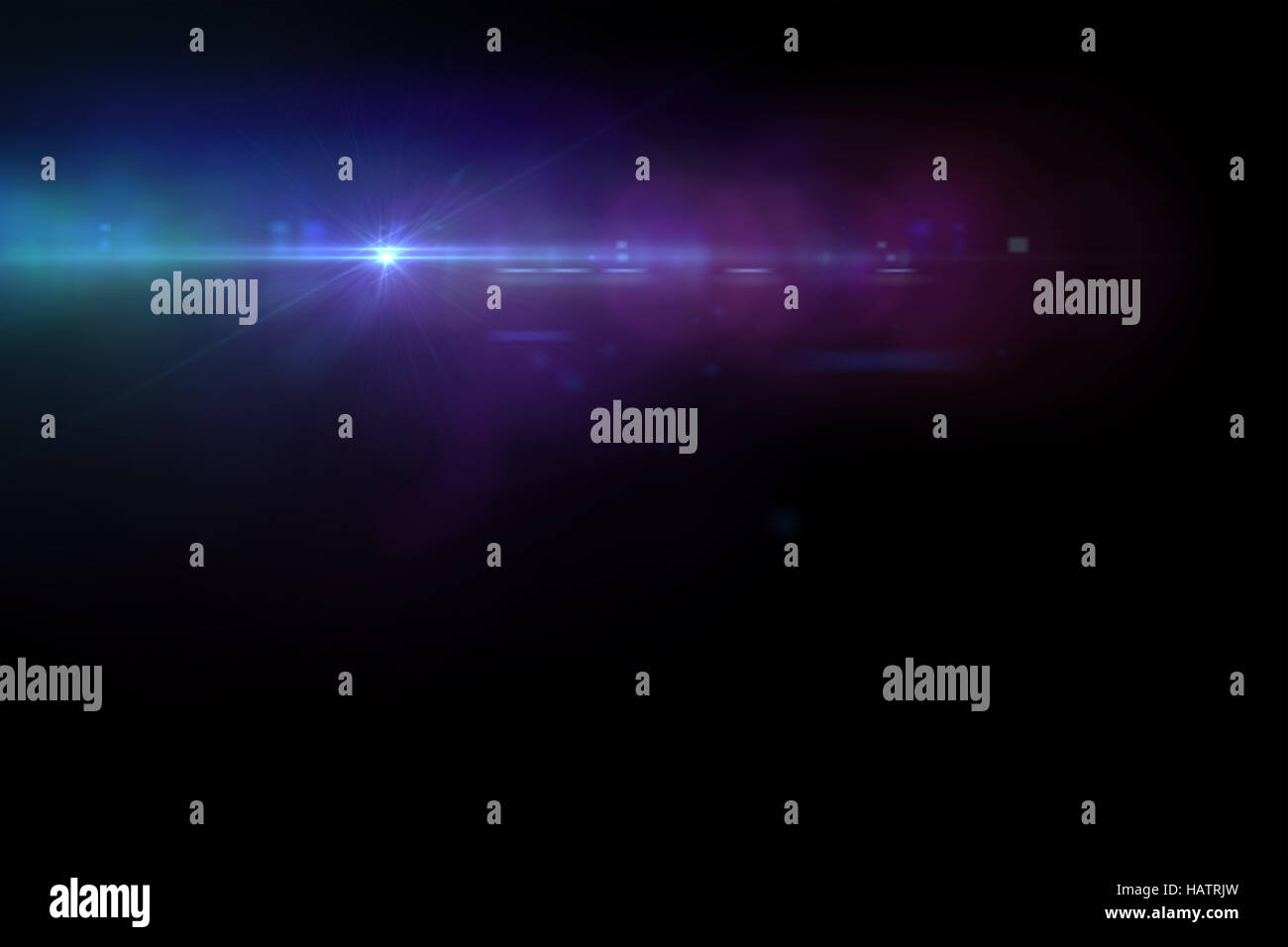 Lens flare effect Stock Photo - Alamy