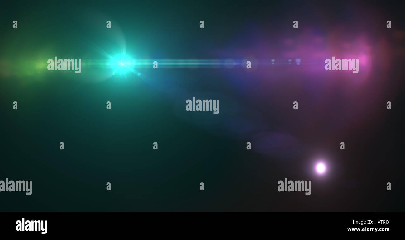 Lens flare effect Stock Photo - Alamy